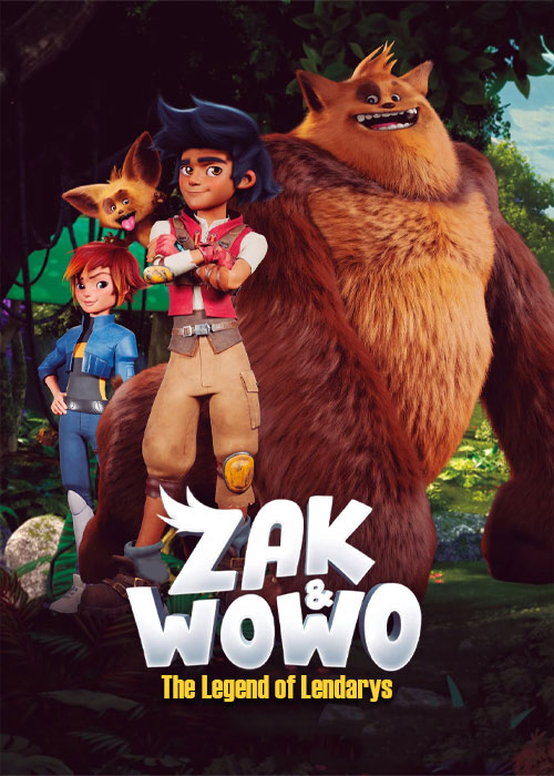 دانلود انیمیشن زک و واوو با دوبله فارسی Zak & Wowo: The Legend of Lendarys 2024